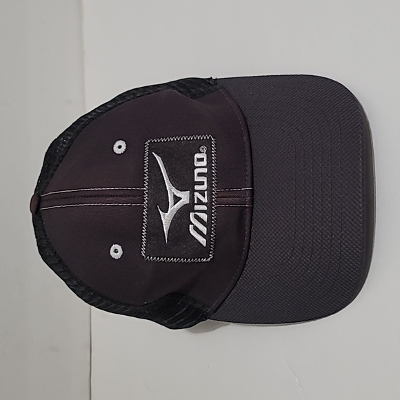 Mizuno | Accessories | Mizuno Hat Mens Brown Golf Patch Embroidered Logo Mesh Trucker Snapback ...